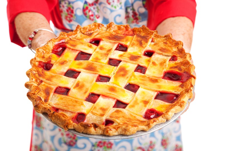 How To Make A Homemade Classic Country Cherry Pie From Scratch | Recipe ...