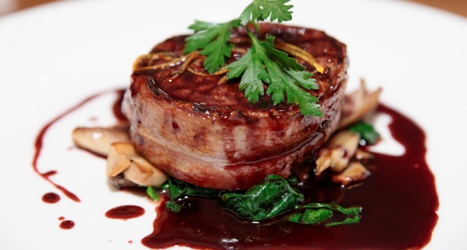 Crock Pot Creation: Bacon Wrapped Beef Tenderloin With A Balsamic Glaze ...