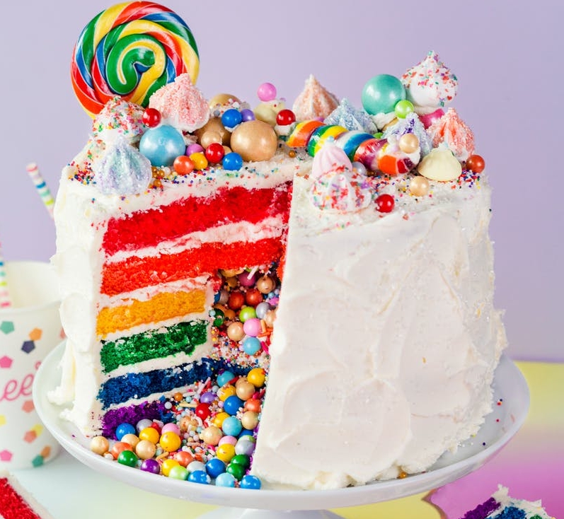 Out of the Box Baking: Ultimate Rainbow Surprise Cake | Recipe Station