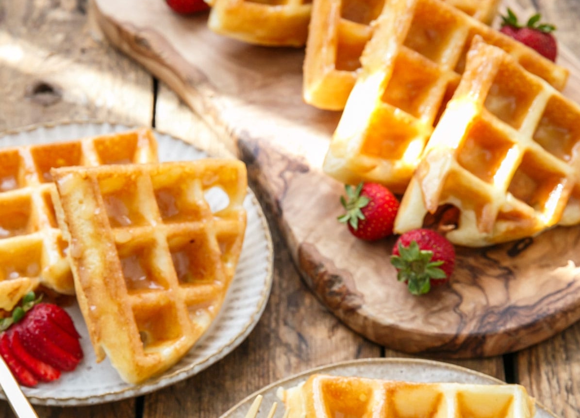 Delicious Donut Waffles With a Sweet Glaze | Recipe Station