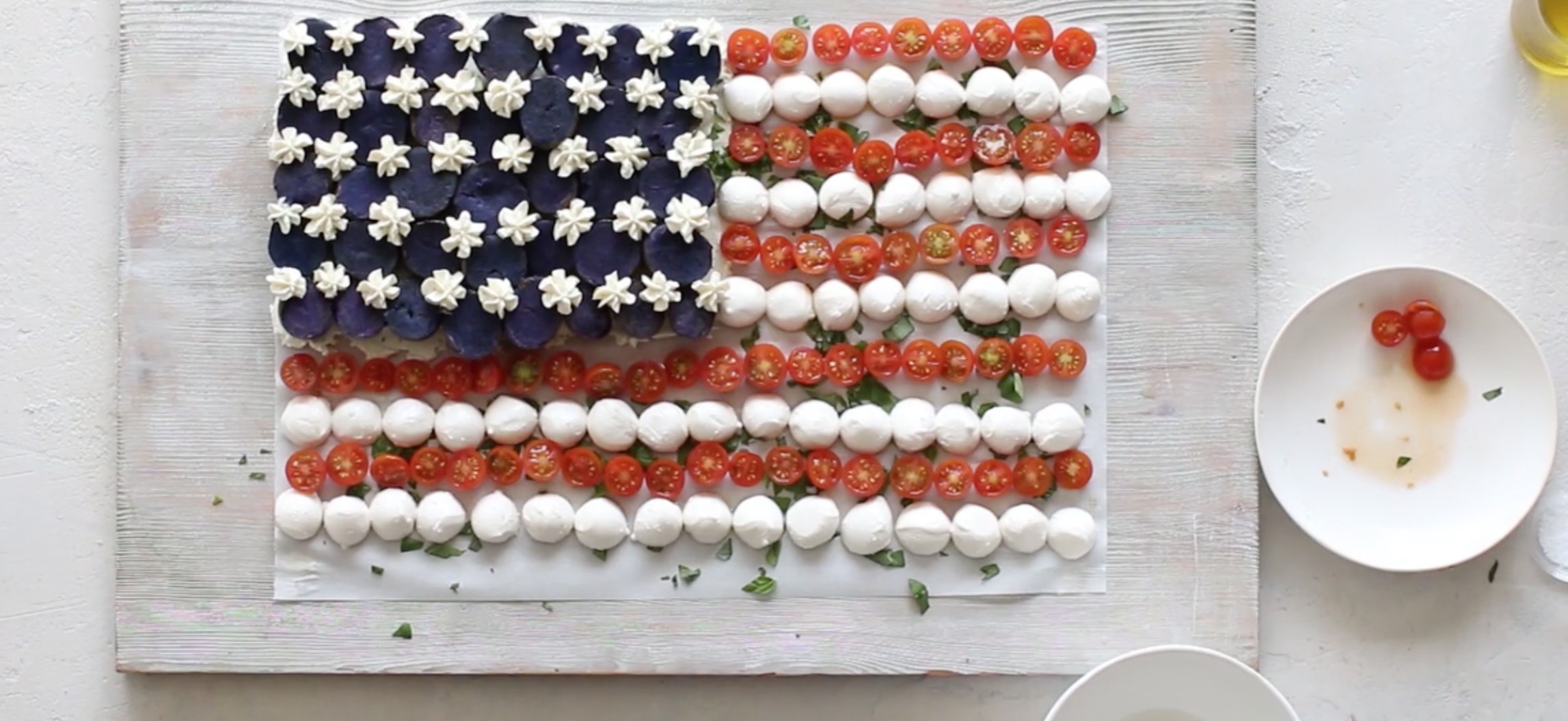 Celebrate July 4 With American Flag-Themed Salad | Recipe Station